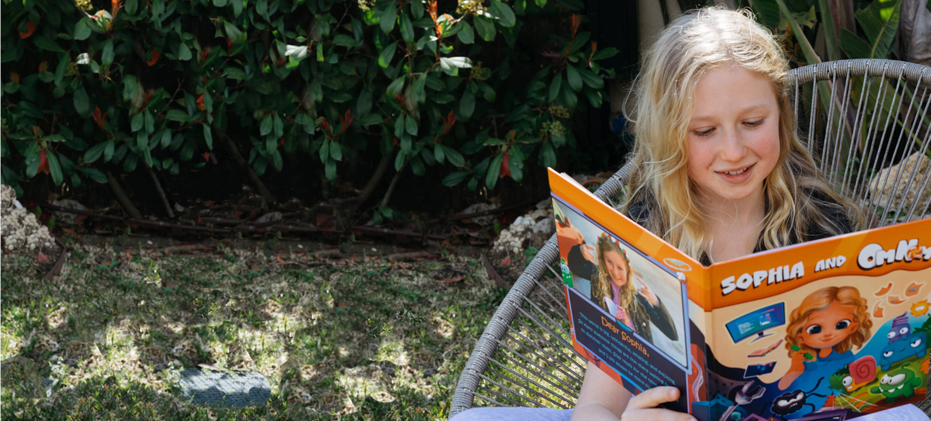 Om Nom personalized adventure book | Lionstory