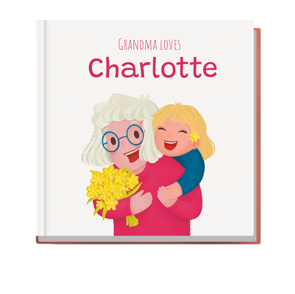 Grandma Loves You Personalized Book Lionstory Books